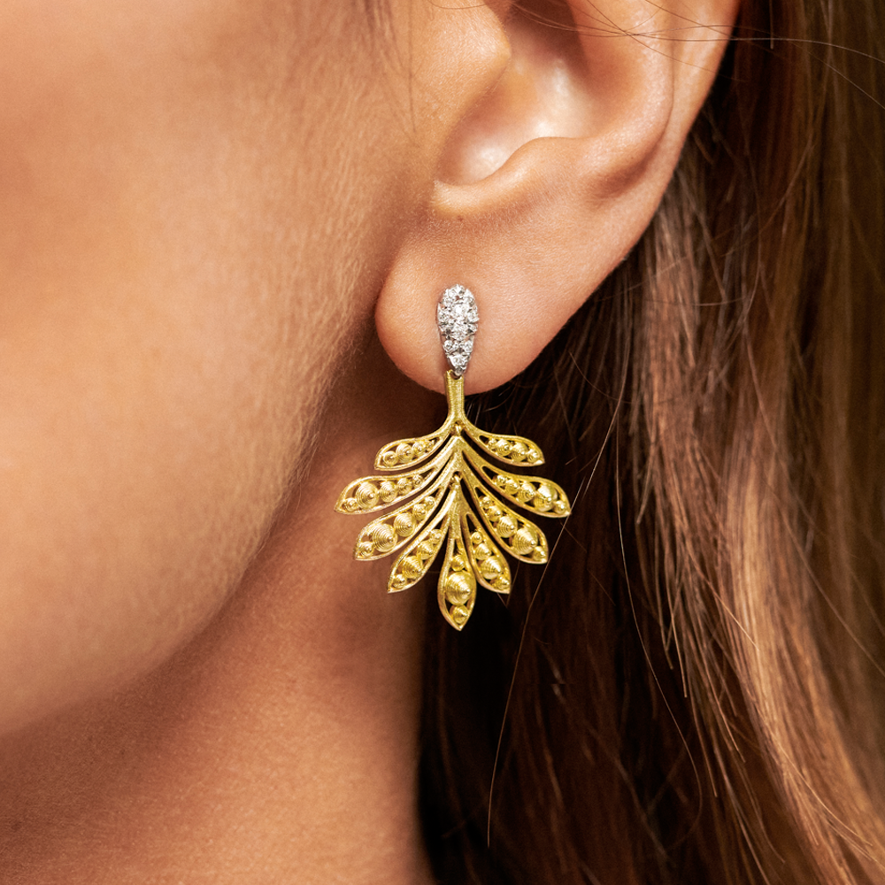 Luísa Rosas Luz Earrings